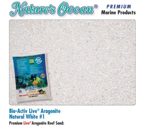 Natures Ocean - Bio Activ Natural White Aragonite Live Sand #1 Canlı ...
